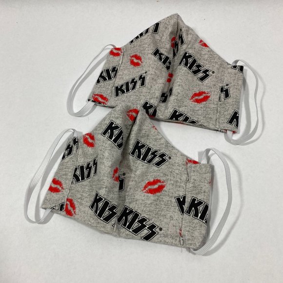 kasewear | Accessories | Kiss Face Mask Kiss Band Face Mask | Poshmark